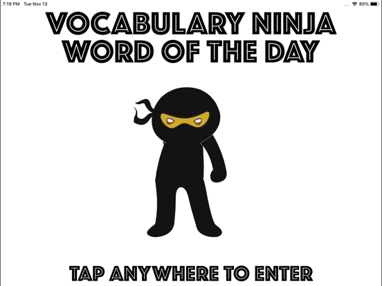 Vocab Ninja - Word of the Day para iOS (iPhone/iPad/iPod touch ...