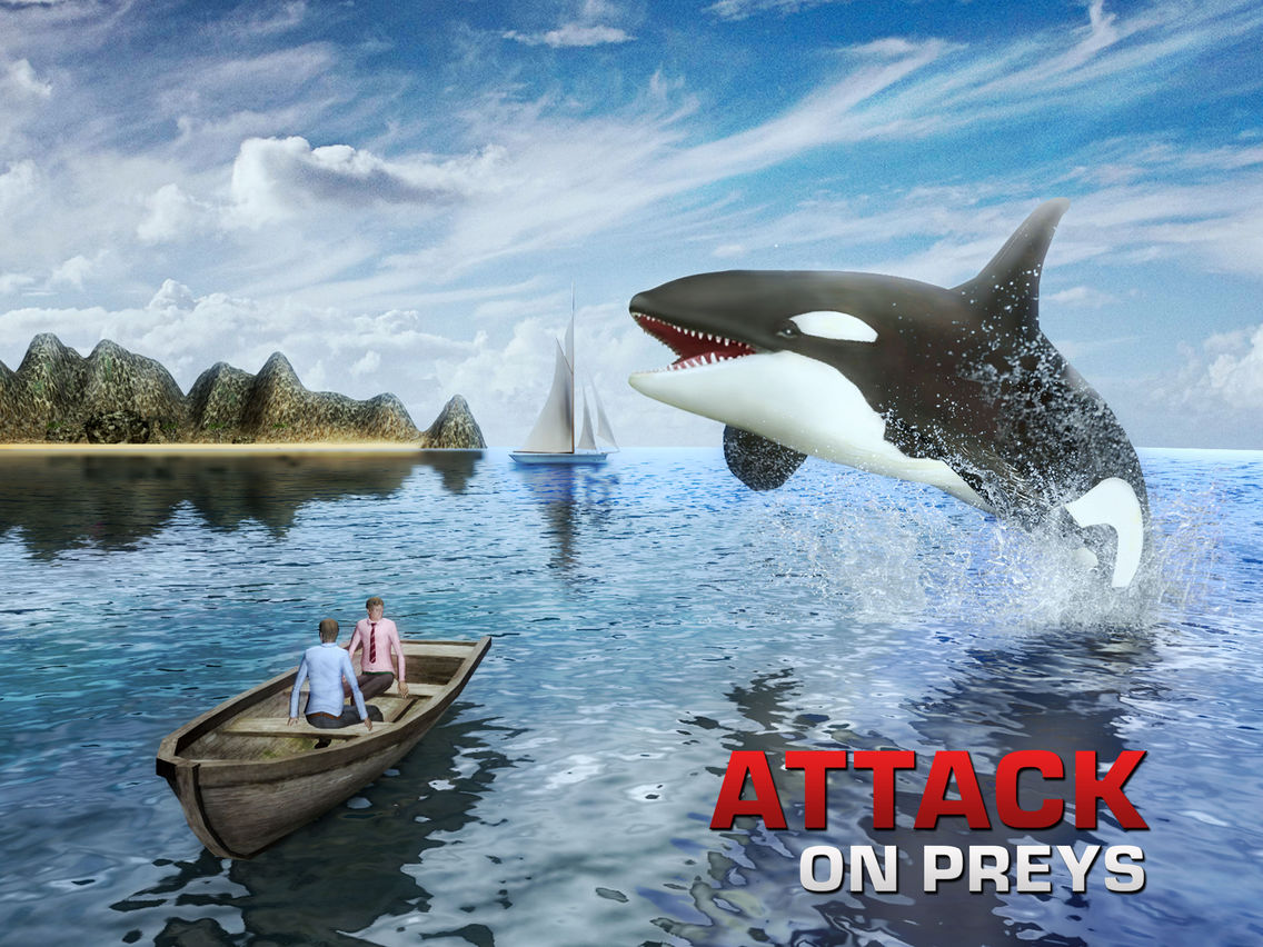 Killer Whale Simulator 3D – An Orca simulation game لنظام iOS (iPhone ...