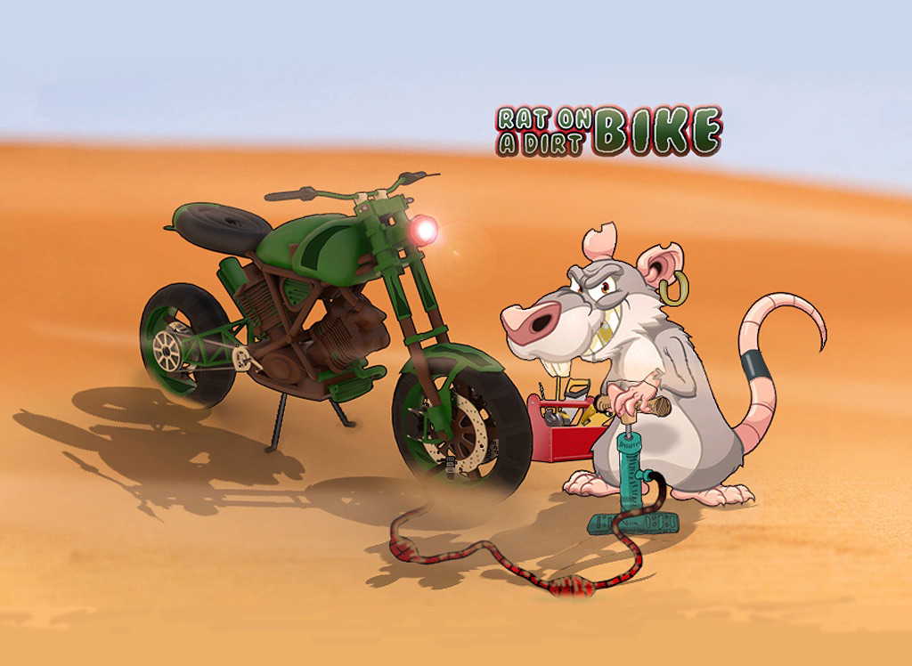 Rat On A Dirt Bike para iOS (iPhone/iPad) - Baixar Grátis no AppPure