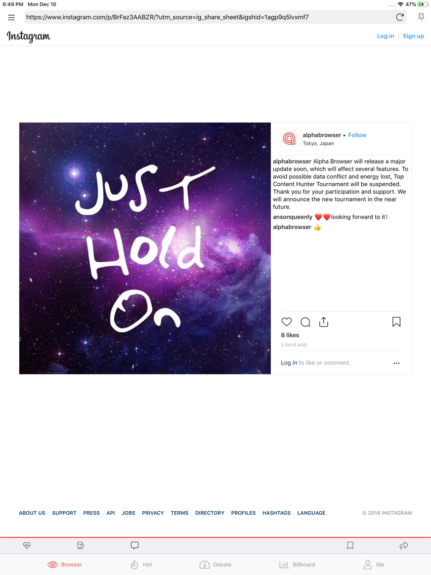 Alpha Browser for iOS (iPhone/iPad) - Free Download at AppPure
