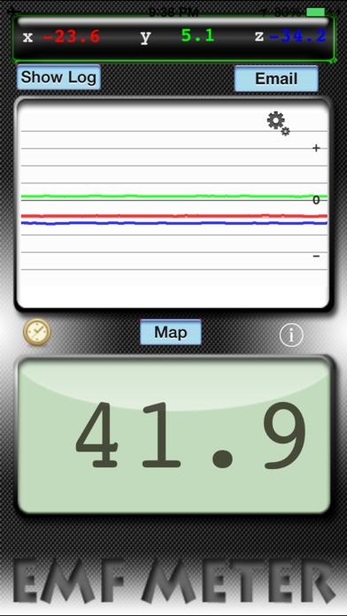 EMF Meter Free Utility for iPod, iPhone for iOS (iPhone/iPod touch ...