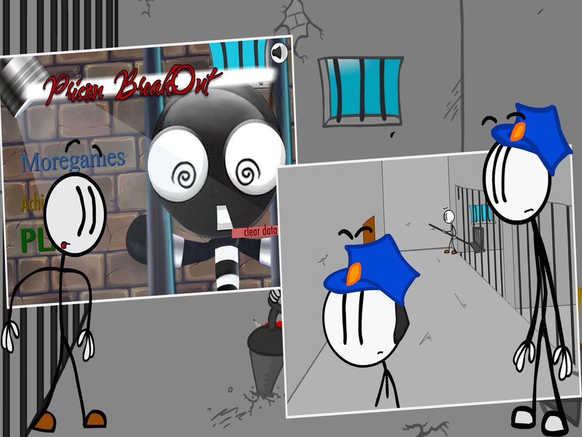Prison BreakOut& Break - Stickman Jail Escape Game for iOS (iPhone/iPad ...