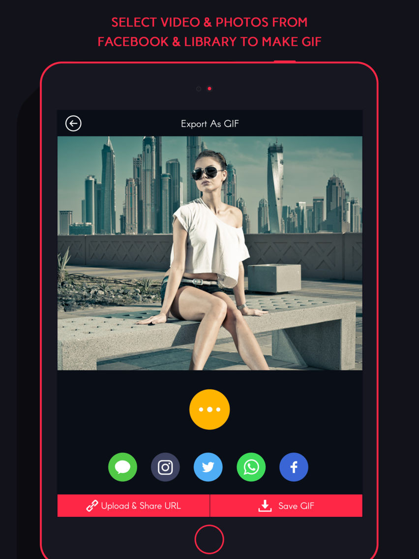 Gif Maker-Video to GIF photo to GIF Animated GIF for iOS (iPhone/iPad ...