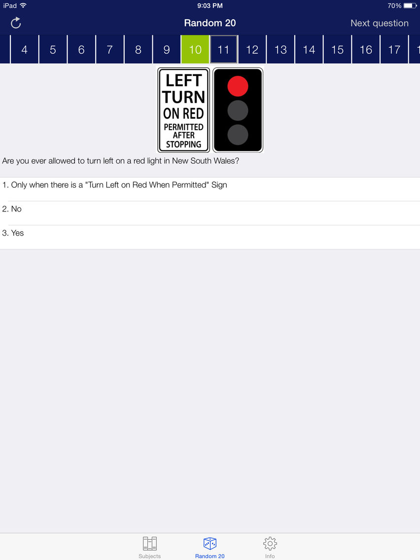 NSW Driving License and Road Rules Permit Test for iOS (iPhone/iPad ...