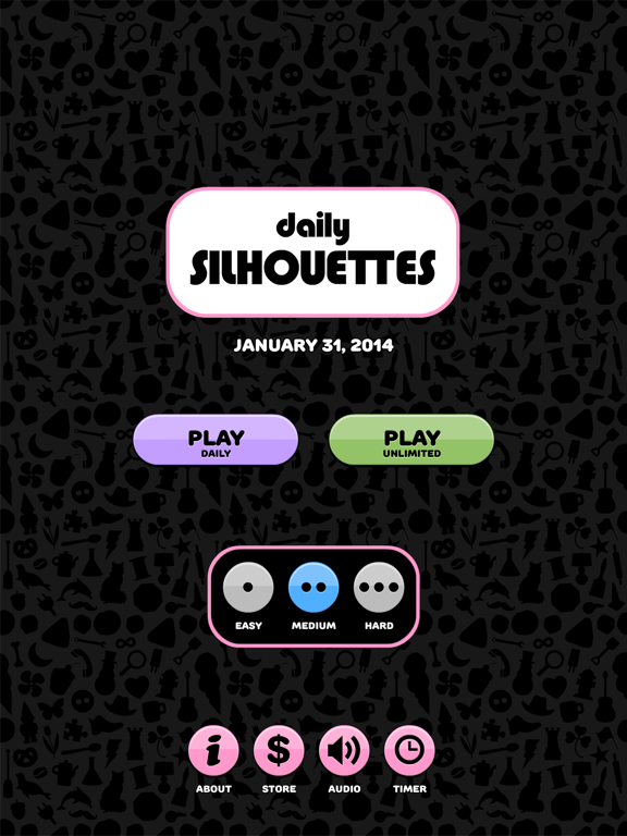 Daily Silhouettes - A Hidden Object Game for iOS (iPhone/iPad/iPod ...