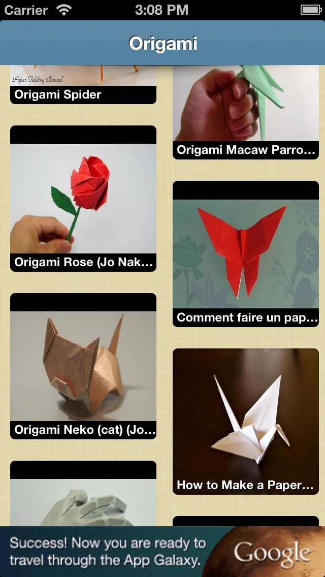 Origami Maker : Create your origamis very easy ! for iOS (iPhone/iPad ...