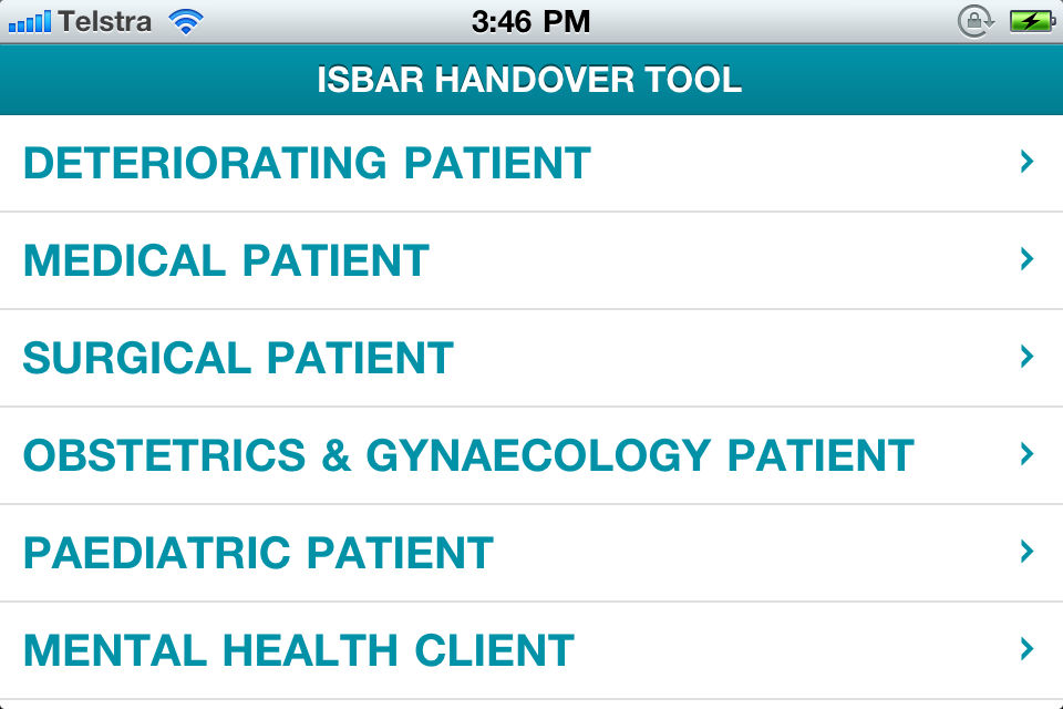 ISBAR for iOS (iPhone) - Free Download at AppPure