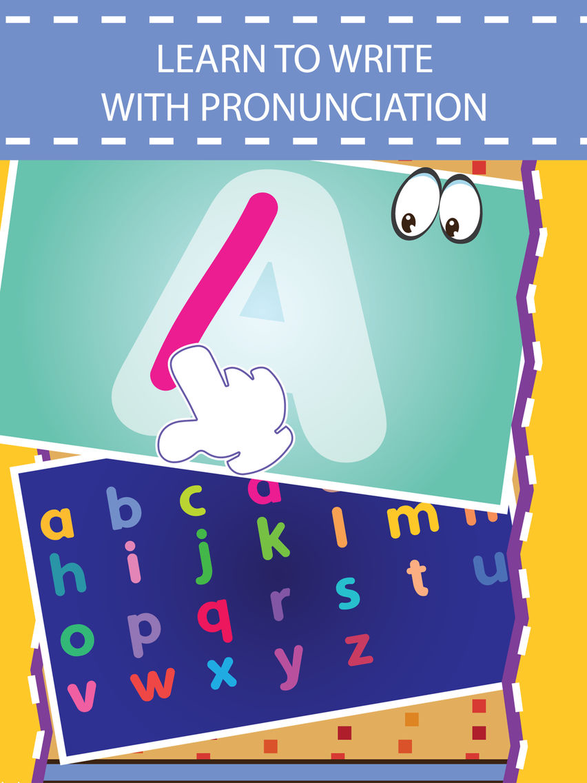 Tracing ABC alphabet - coloring writing preschool games for kid for iOS ...