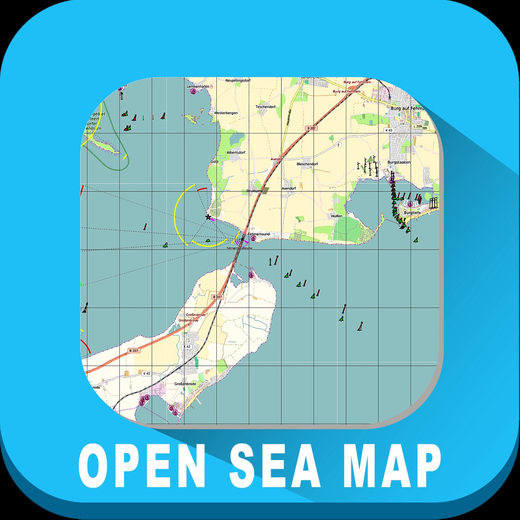 Open Sea Map Nautical Charts for iOS (iPhone/iPad) Latest Version at $1 ...