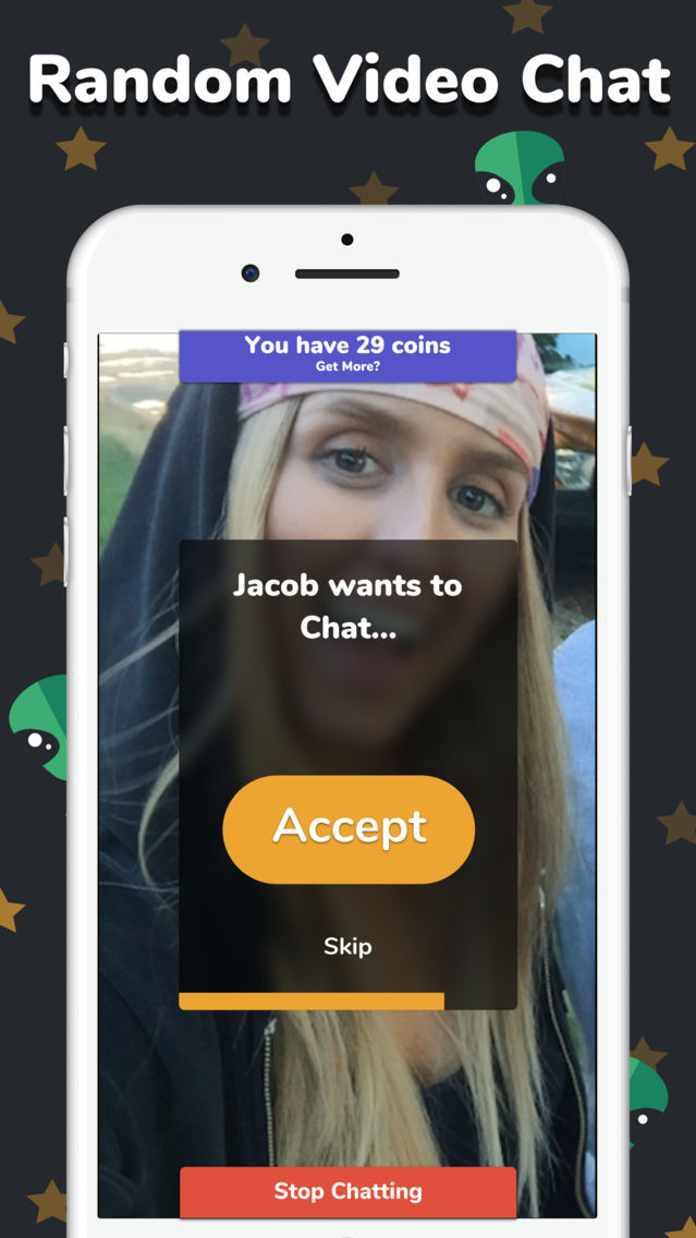 Chatspace - random video chat for iOS (iPhone) - Free Download at AppPure