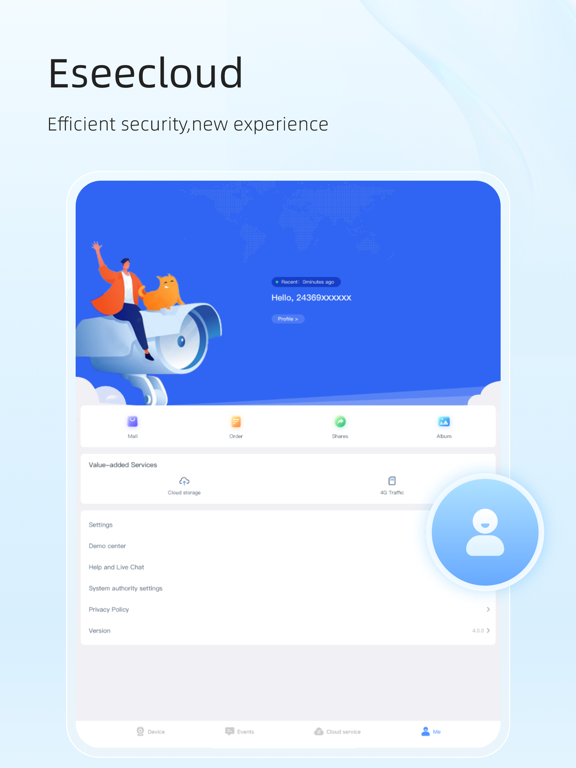 EseeCloud(IP Pro, VR Cam) for iOS (iPhone/iPad/iPod touch) - Free Download at AppPure