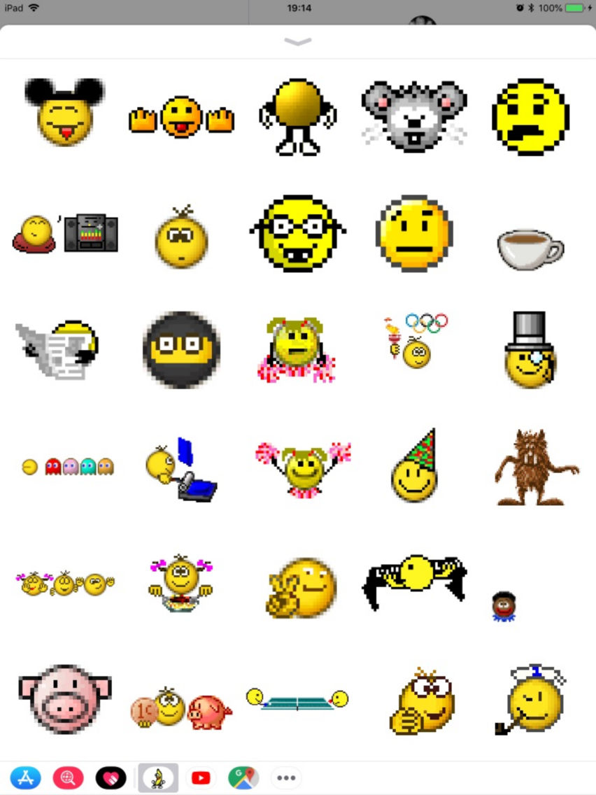 Retro Smileys Sticker Pack for iOS (iPhone/iPad) Latest Version at $0. ...