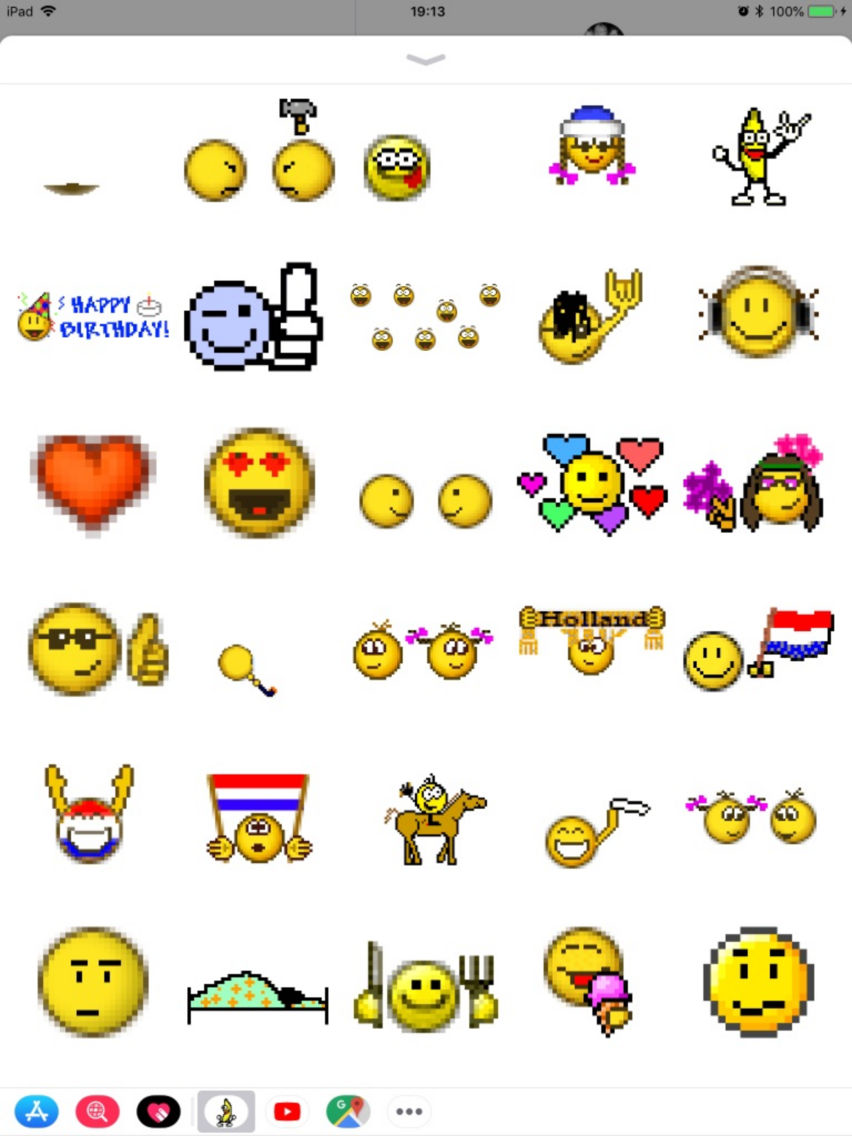 Retro Smileys Sticker Pack for iOS (iPhone/iPad) Latest Version at $0. ...