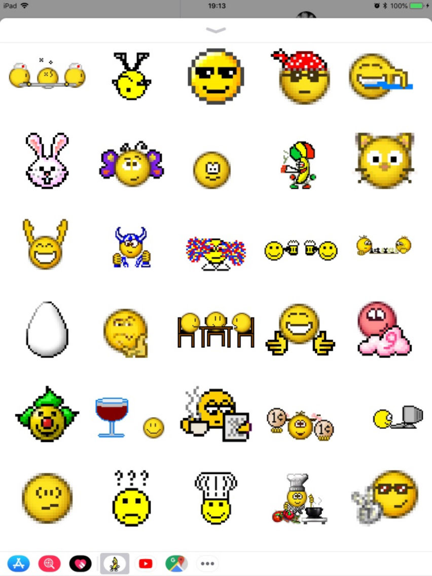 Retro Smileys Sticker Pack for iOS (iPhone/iPad) Latest Version at $0. ...