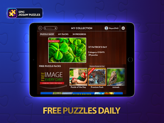 Epic Jigsaw Puzzles: HD Jigsaw for iOS (iPhone/iPad/iPod touch) - Free ...