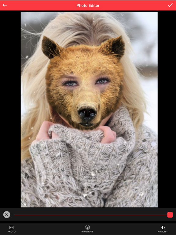 Animal Faces Photo Editor - Animal Faces Booth for iOS (iPhone/iPad ...