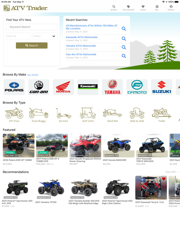 ATV Trader for iOS (iPhone/iPad/iPod touch) - Free Download at AppPure