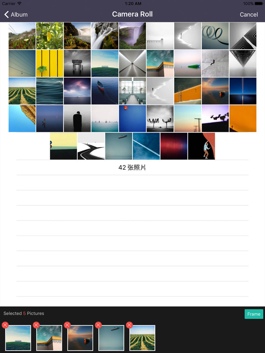 أحدث إصدار PicFrame - Combine Multiple Pictures Together لنظام iOS ...