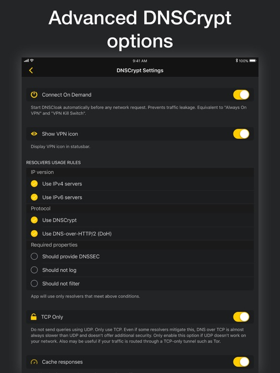 Dnscloak • Secure Dns Client For Ios Iphoneipadipod Touch Free