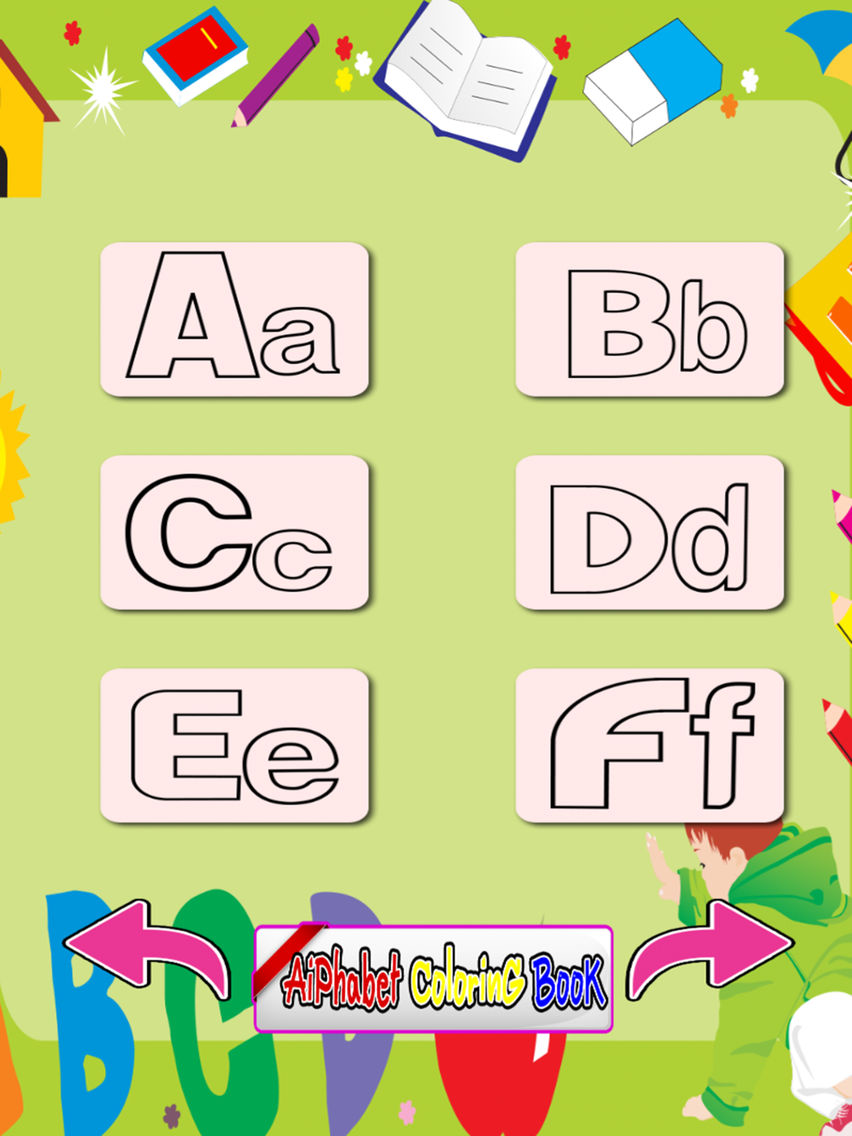 ABC Alphabet Color Book for iOS (iPhone/iPad) - Free Download at AppPure