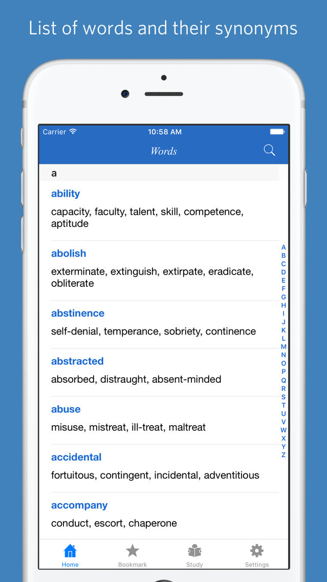 Synonym Master - Quiz, Flashcard and Match Game for iOS (iPhone/iPad ...