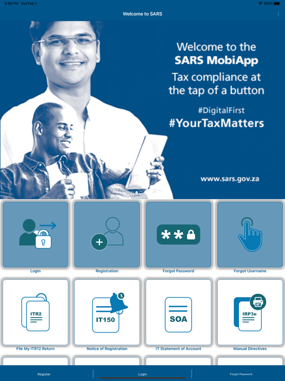 SARS Mobile eFiling for iOS (iPhone/iPad) - Free Download at AppPure