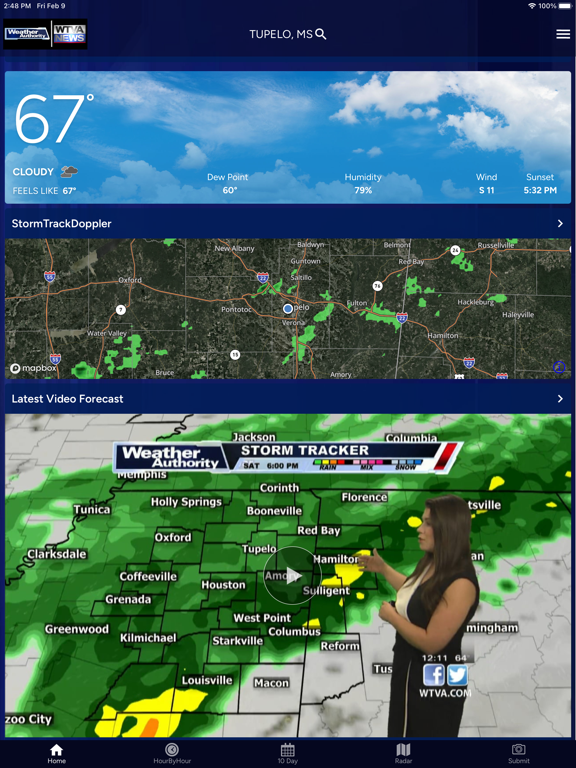 WTVA Weather for iOS (iPhone/iPad/iPod touch) - Free Download at AppPure