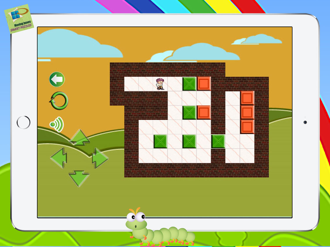 Moving boxes and move it smart puzzles game for iOS (iPhone/iPad ...
