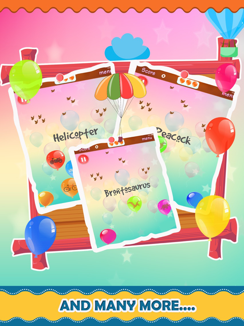 Popping Balloon Pop Games for iOS (iPhone/iPad) - Free Download at AppPure