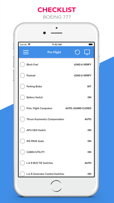 Boeing 777 Checklist for iOS (iPhone/iPod touch) Latest Version at $3. ...