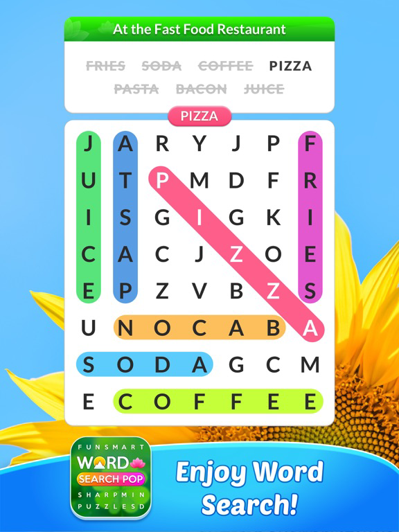 Word Search Pop: Brain Games for iOS (iPhone/iPad) - Free Download at ...