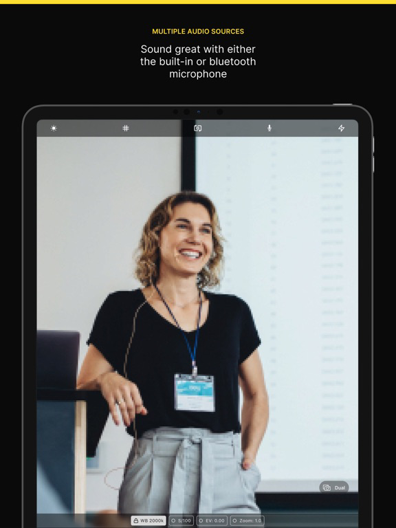 Camera for OBS Studio for iOS (iPhone/iPad) - Free Download at AppPure