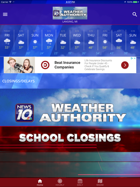 WILX First Alert Weather for iOS (iPhone/iPad/iPod touch) - Free ...