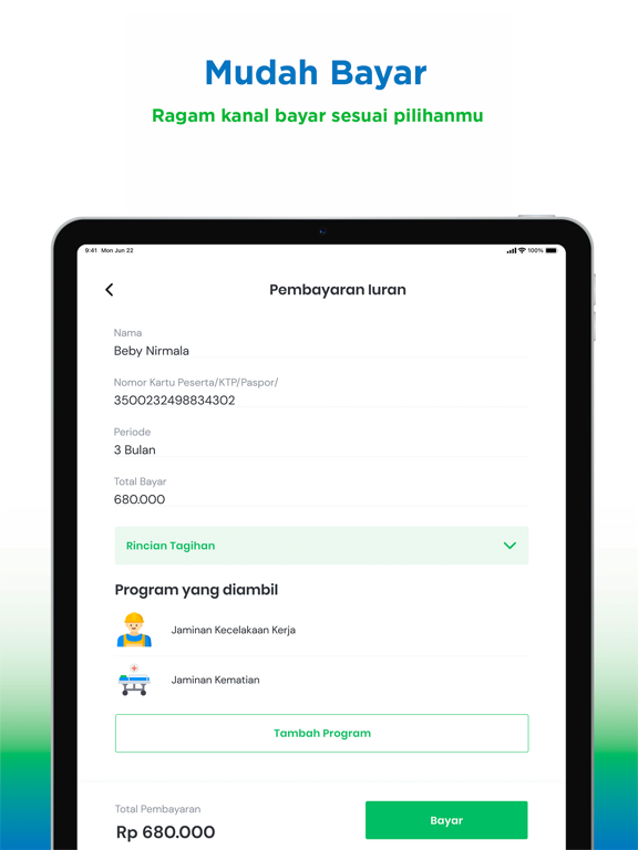 JMO - Jamsostek Mobile for iOS (iPhone/iPad/iPod touch) - Free Download ...