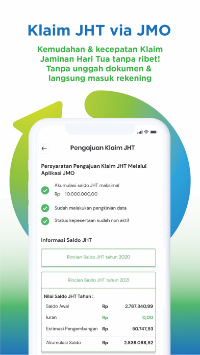 JMO - Jamsostek Mobile for iOS (iPhone/iPad) - Free Download at AppPure