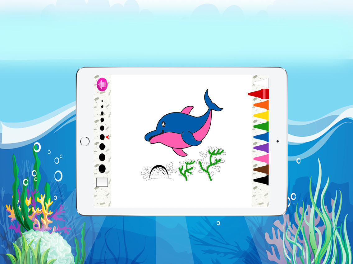 Free Color Book (Fish), Coloring Pages & Fun Educational Learning Games ...