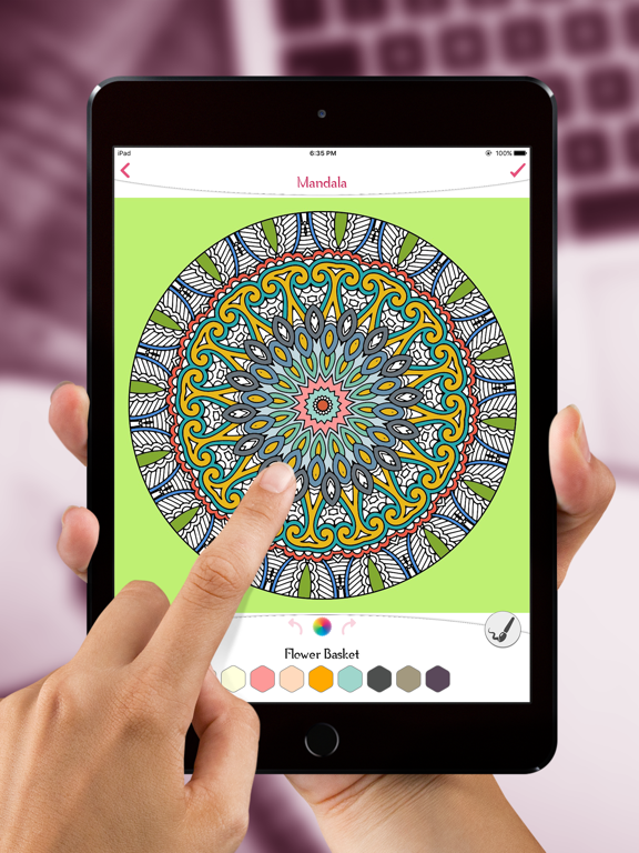 Mandala Coloring Book Pages for iOS (iPhone/iPad/iPod touch) - Free ...