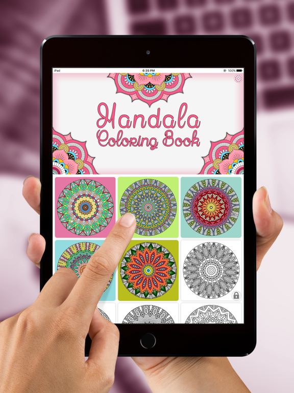 Mandala Coloring Book Pages for iOS (iPhone/iPad/iPod touch) - Free ...