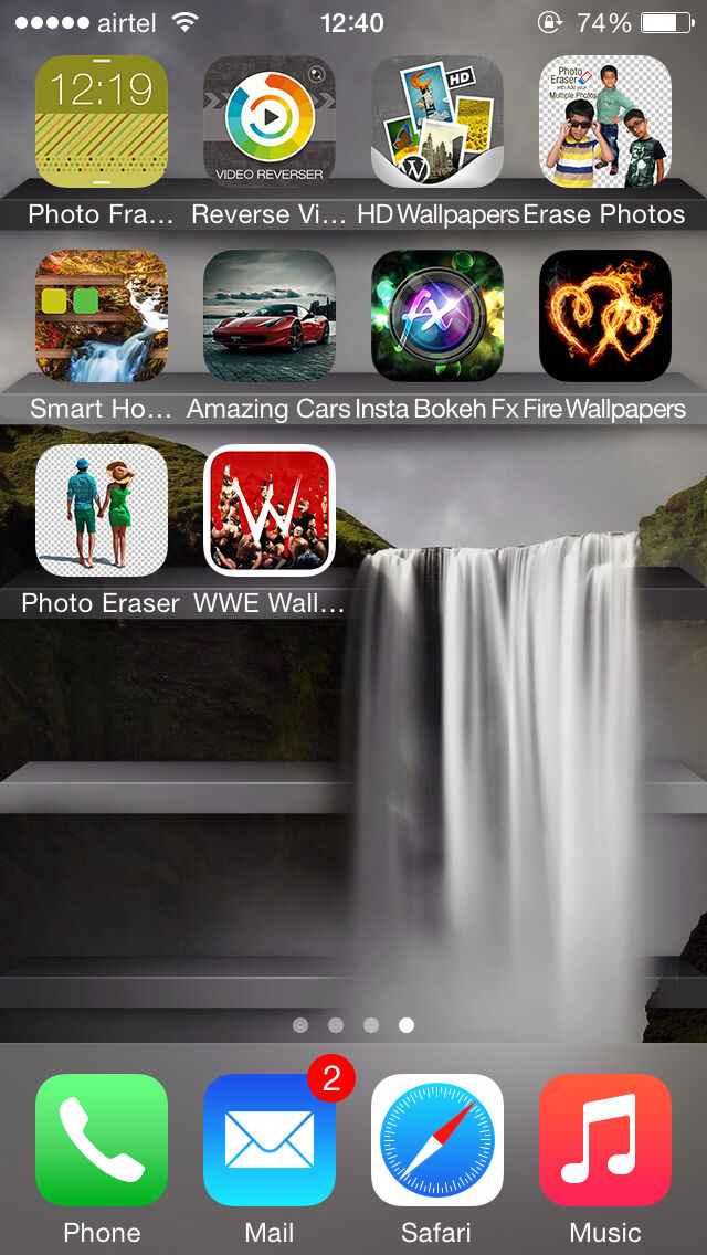 Smart Home Screen Themes - wallpapers and Backgrounds with icon stands ...