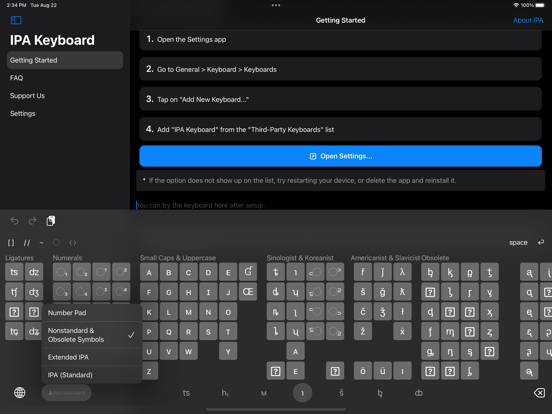 IPA Phonetic Keyboard for iOS (iPhone/iPad/iPod touch) - Free Download ...