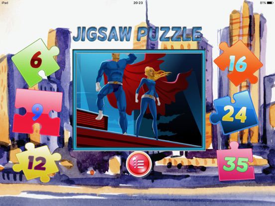 hero cartoons puzzle 2nd grade educational games for iOS (iPhone/iPad/iPod touch) - Free ...