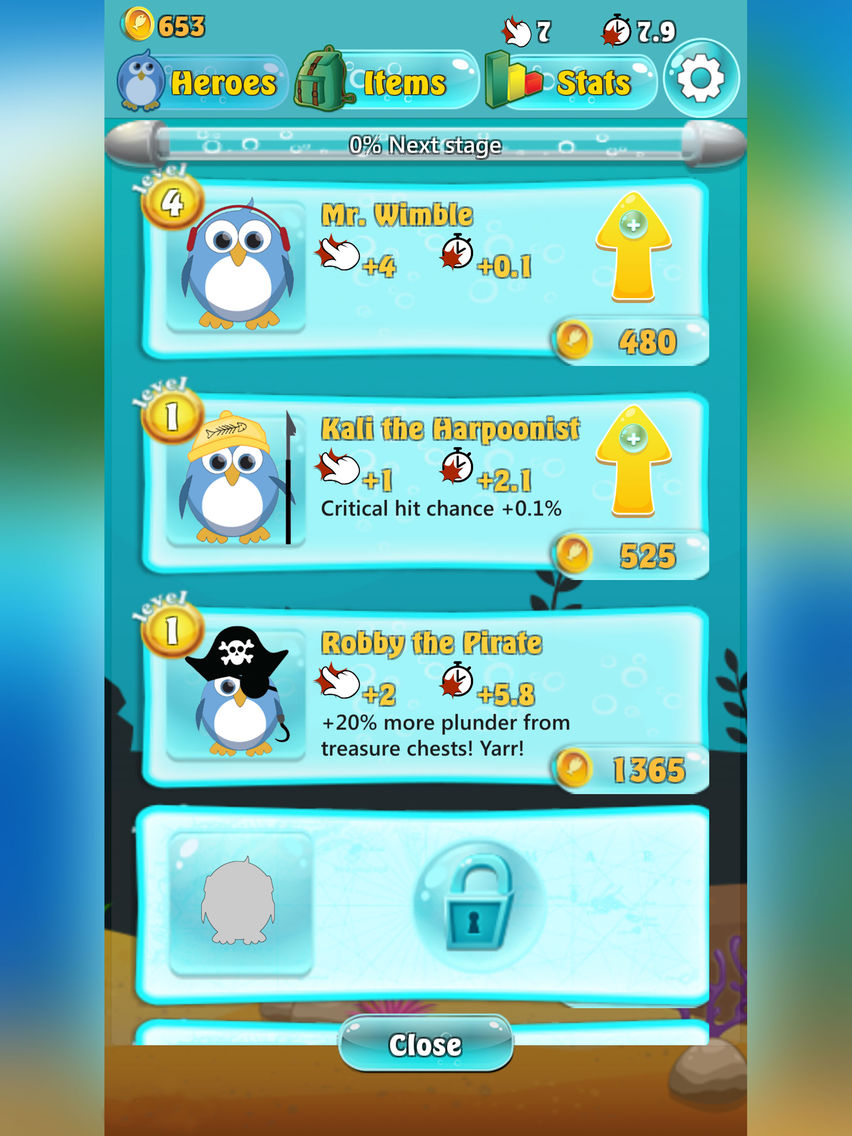 Laden Sie Penguin&Fish Clicker Adventure für iOS (iPhone/iPad) bei AppPure kostenlos herunter.