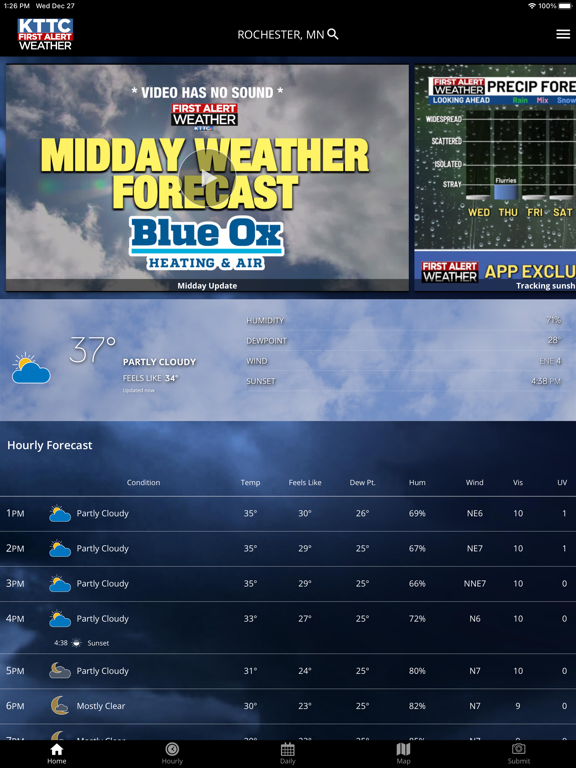 KTTC First Alert Weather for iOS (iPhone/iPad) - Free Download at AppPure