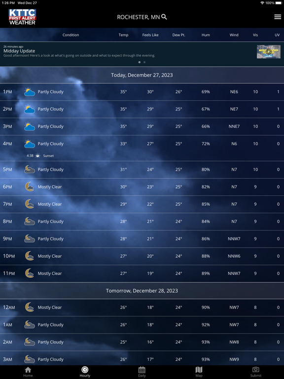 KTTC First Alert Weather for iOS (iPhone/iPad) - Free Download at AppPure