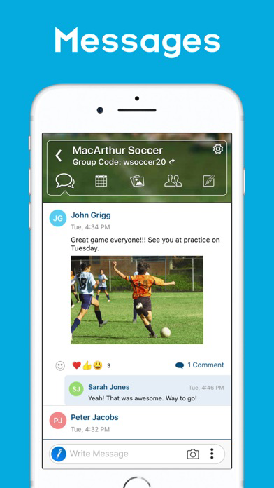 TeamReach – Your Team App for iOS (iPhone) - Free Download at AppPure