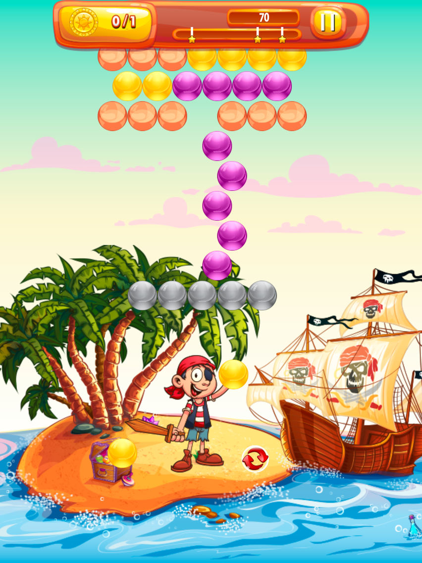 Pirate Pop Bubble Shooter - Popping Color Balls لنظام iOS (iPhone/iPad ...
