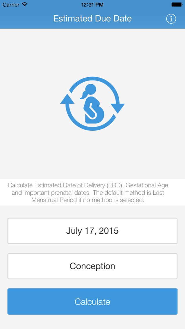 Baby Due Date - OB Wheel and Pregnancy Calculator for iOS (iPhone ...