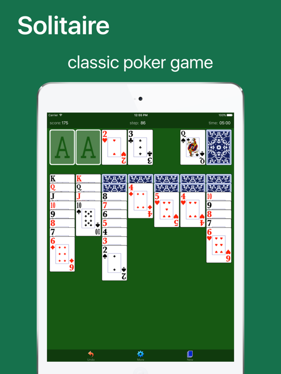 Solitaire+classic poker game for iOS (iPhone/iPad/iPod touch) - Free ...