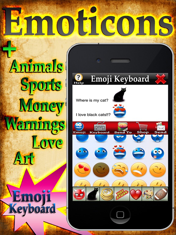 Emoji 2+ - Amazing Emoticons + Emoji Keyboard for iOS (iPhone/iPad/iPod ...
