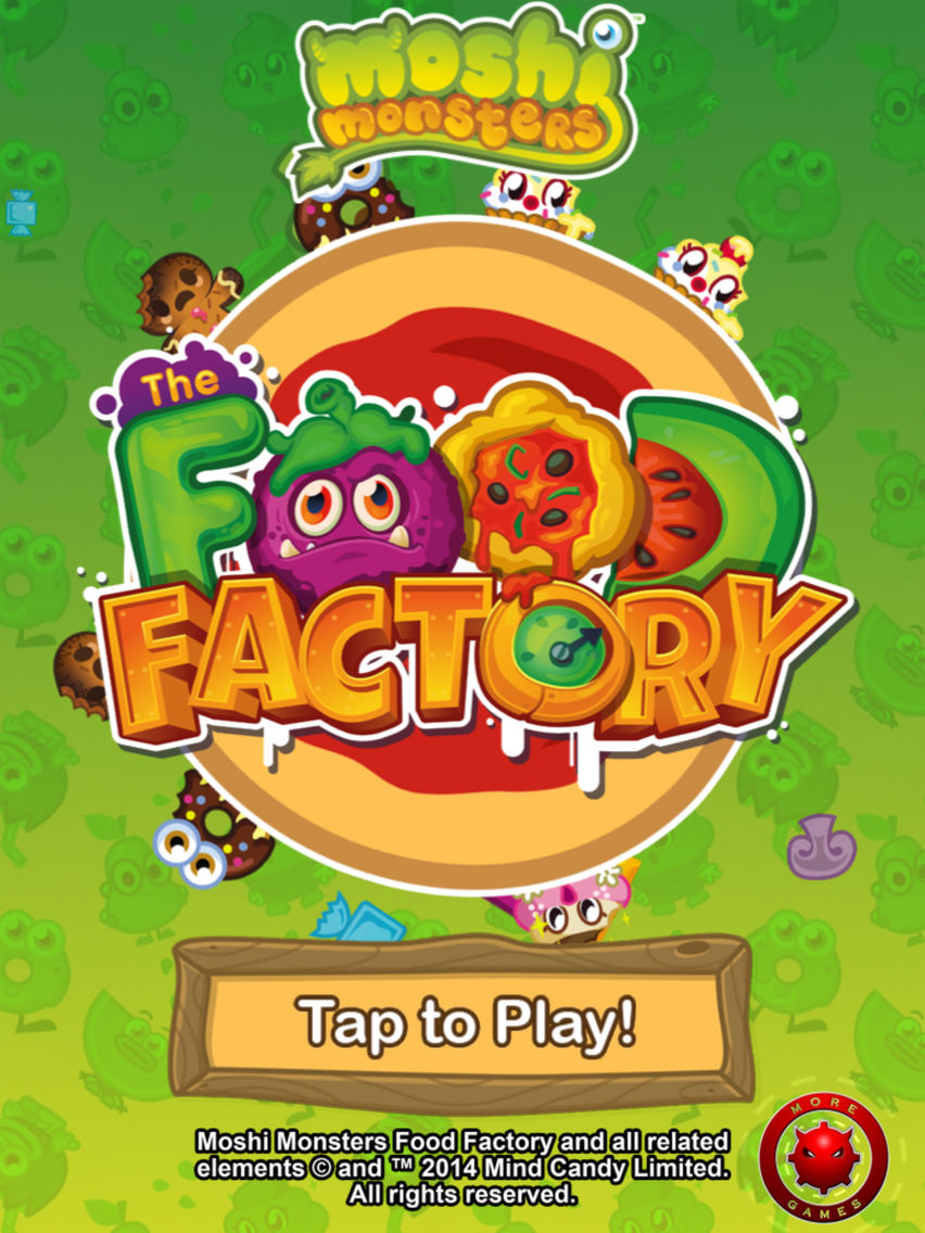 Moshi Monsters Food Factory for iOS (iPhone/iPad) Latest Version at $2. ...